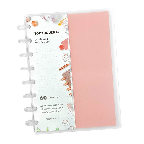Zody Shop Bullet Journal - Roze - A5 Formaat - Notitieboek a5 - Bullet Journal voor... | bol
