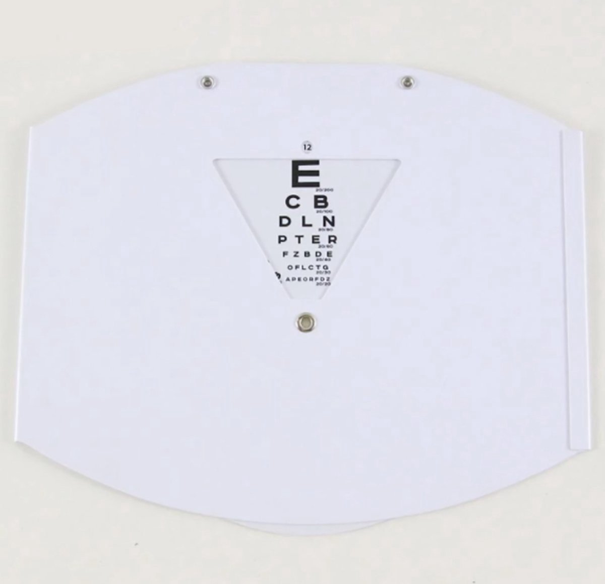 Oogtest Kaart - Met 6 Tests - Poster - Ogen Test - Voor Kind ...