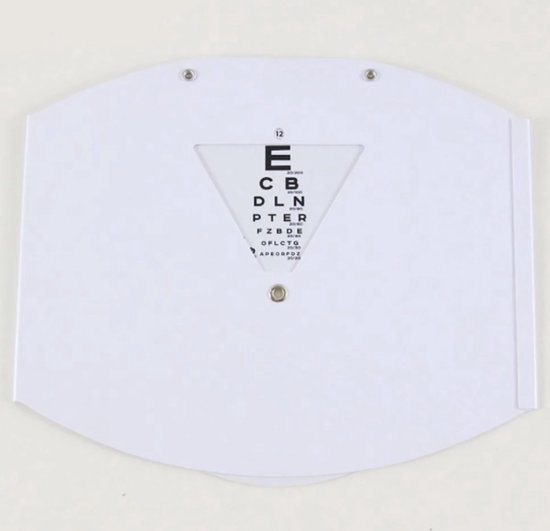 Oogtest Kaart - Met 6 Tests - Poster - Ogen Test - Voor Kind ...