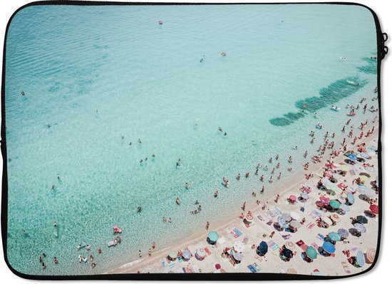 Zee - Strand - Parasols - Blauw - Zomer | bol.com