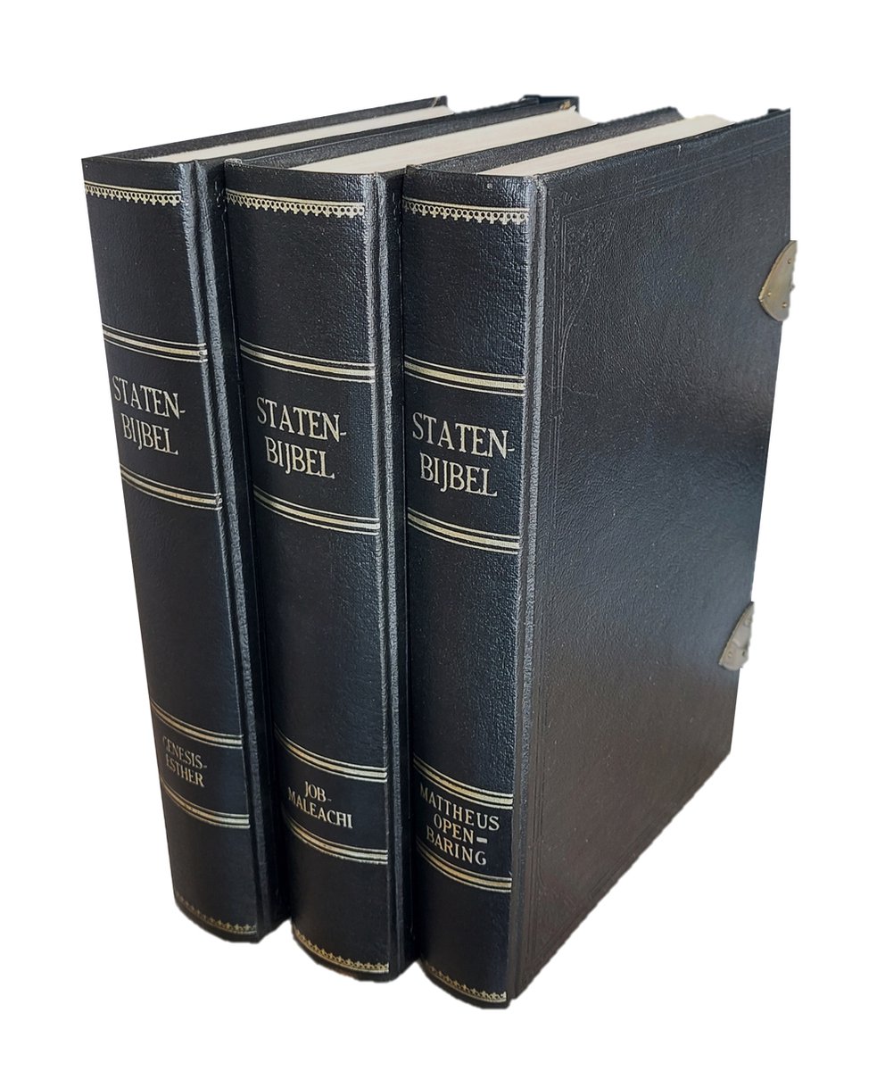 Statenbijbel set 3 delen, Jacob en Pieter Keur | 9789033100406 | Boeken ...