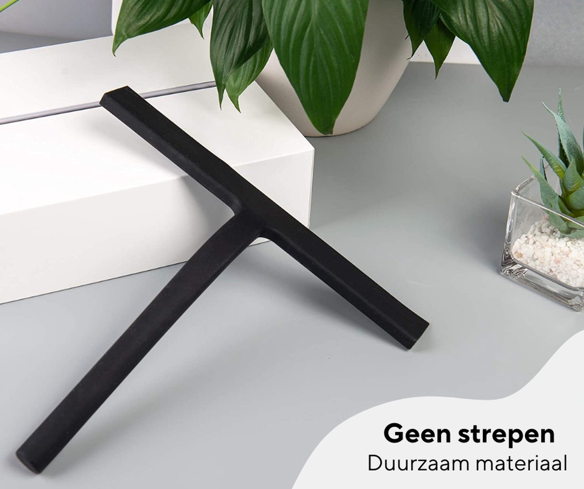 Thuiser Aftrekker - Ramen - Douche of Douchewand - Ruiten - Zwart | bol.com