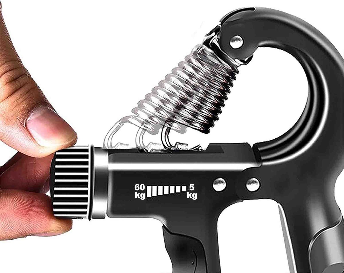 KRAKEN Hand Grip Trainer | Verstelbaar in Gewicht | Adjustable Hand ...