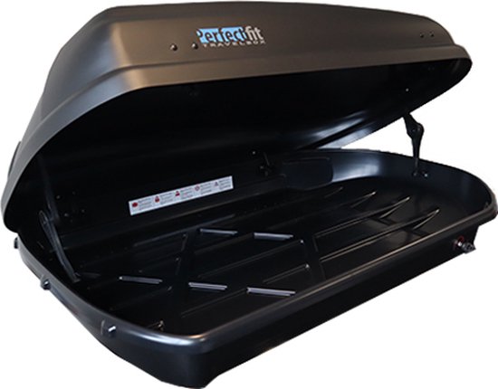 Dakkoffer PerfectFit 400 Liter + Dakdragers geschikt voor Ford Focus SW ...
