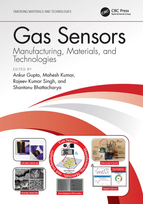 Emerging Materials and Technologies- Gas Sensors | 9781032235172 | Boeken | bol
