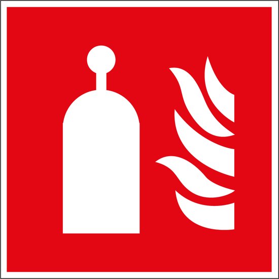 Op afstand bestuurbare unit sticker - ISO 7010 - F014 50 x 50 mm - 10 ...