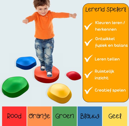 Stapstenen - Stapelstenen - Rivierstenen - Voor Kinderen - Stepping ...