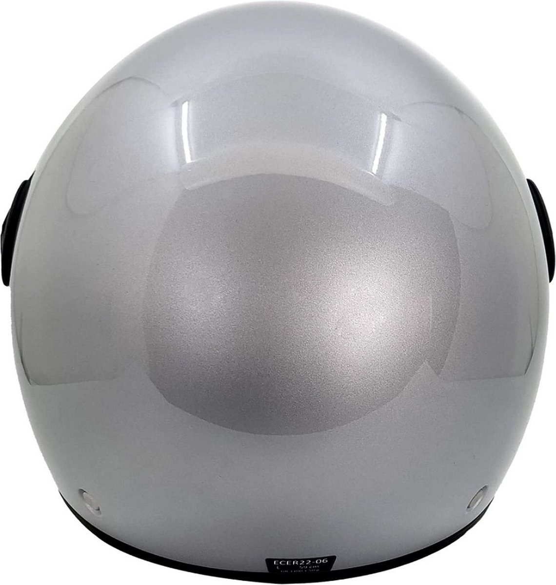 BHR 833 | peak jethelm voor motor, scooter, brommer | zilver | maat XXL ...