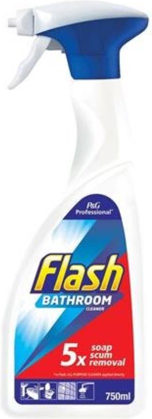 Flash Clean and Shine Bathroom Cleaner Trigger Spray 750ml | bol