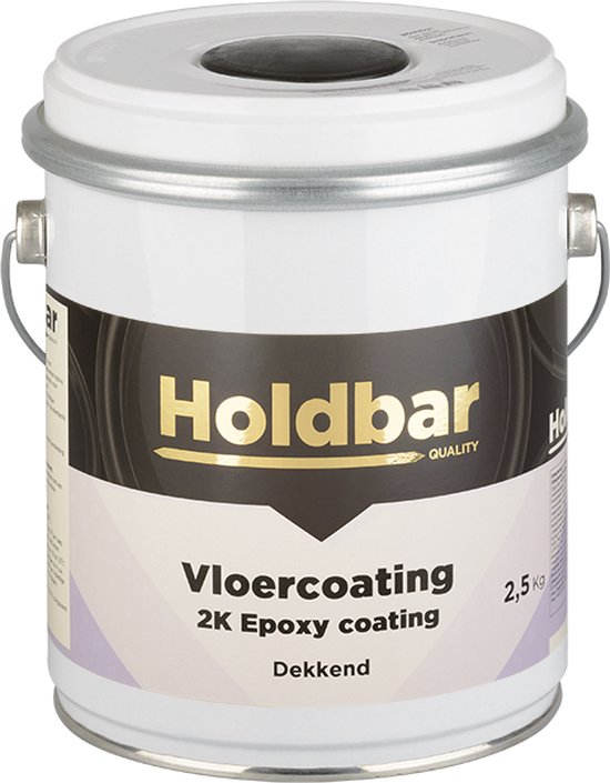 Holdbar Vloercoating Betongrijs (RAL 7023) 2,5 kg - Vloerverf - Alle ...