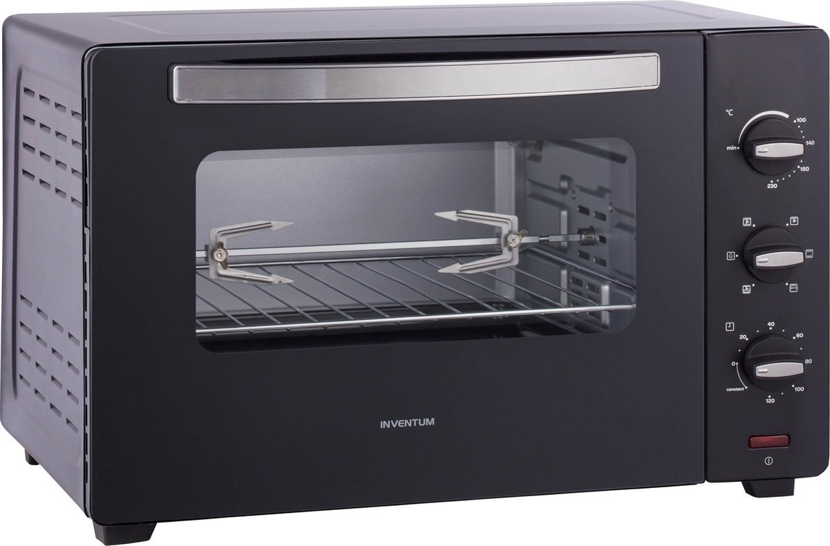 Vrijstaande Oven - Mini Oven - 45 Liter - 2000W - Zwart | bol.com