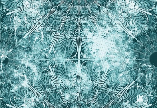 Fotobehang - Vlies Behang - Lace pattern - 254 x 184 cm | bol