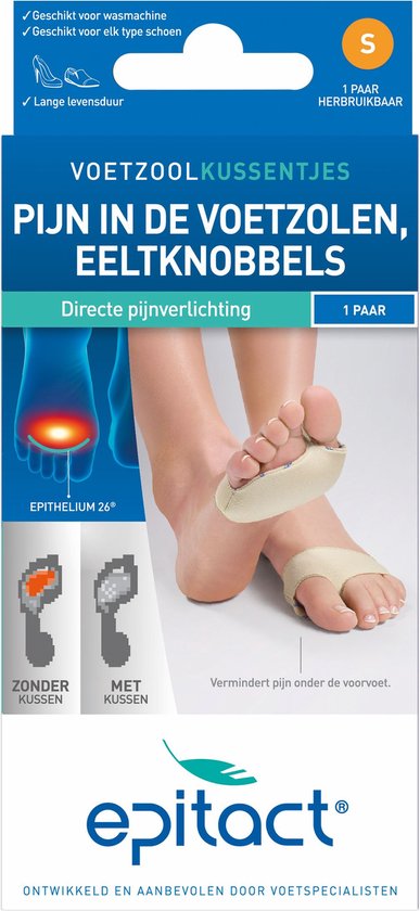 Epitact Comfortact plus voorvoetkussen - maat S | bol.com