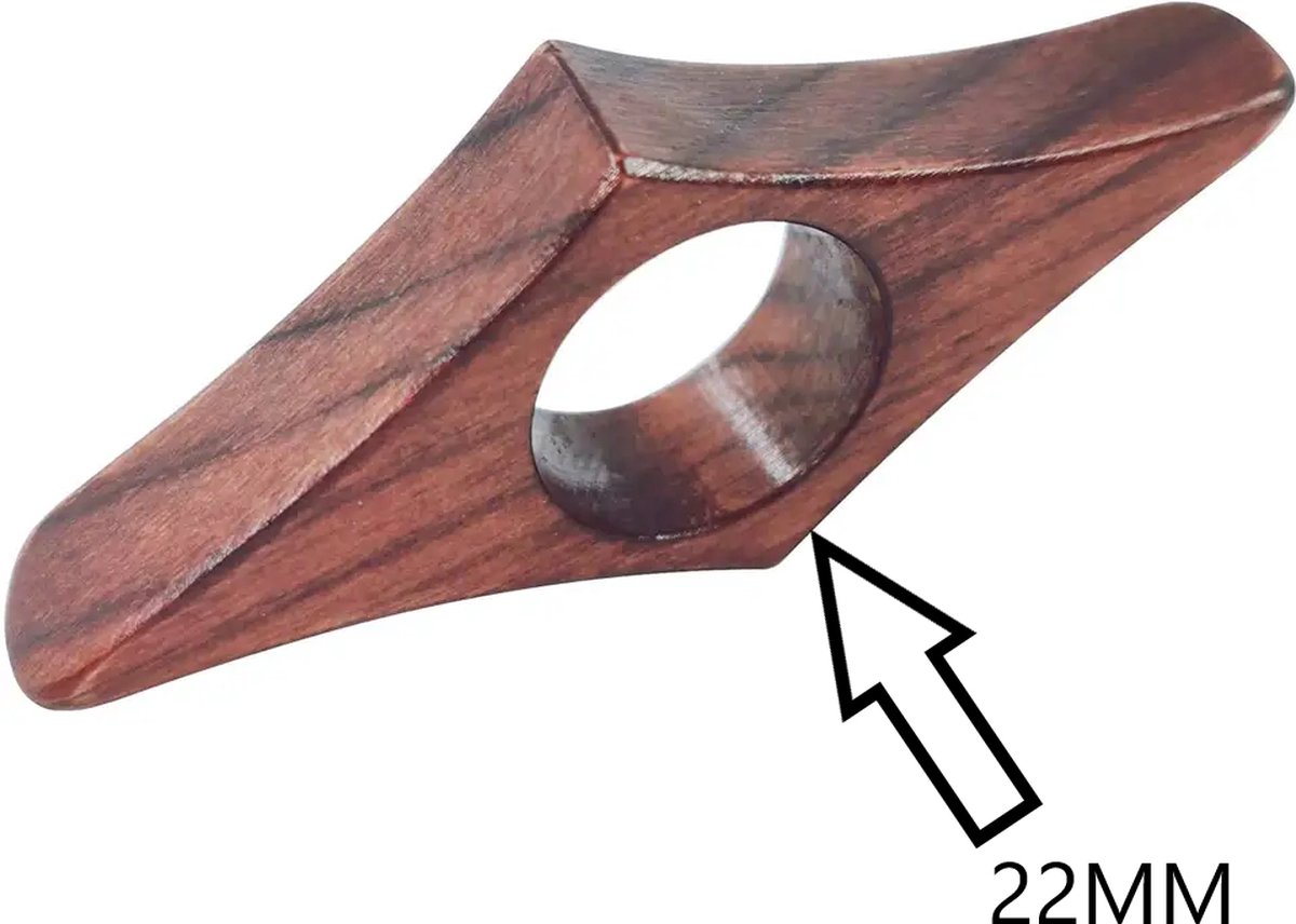 Handgemaakte Rood Walnoot Houten Duimlegger - Boek Openhouder ...