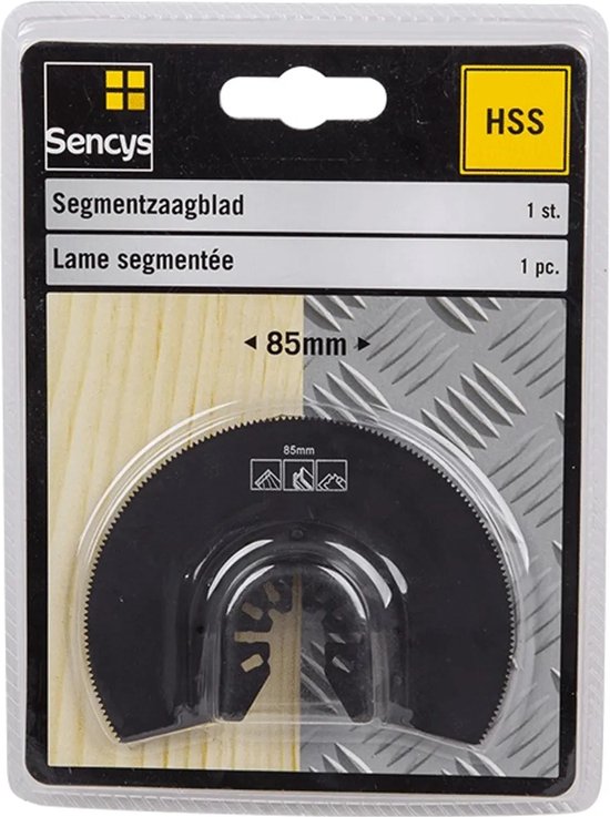 Sencys HSS segmentzaagblad 85mm | bol