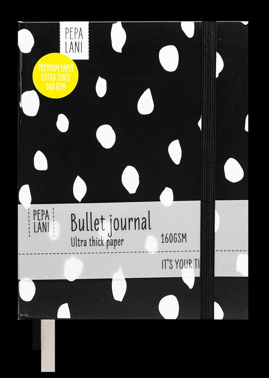 Pepa lani bullet journal Pro Black&White - dots FSC | bol.com