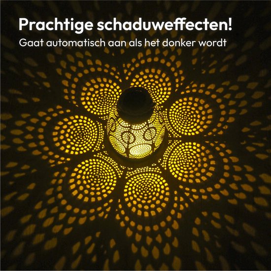 Gadgy Solar Tafel Buitenlamp Circles - Solar Tuinverlichting Zonne ...