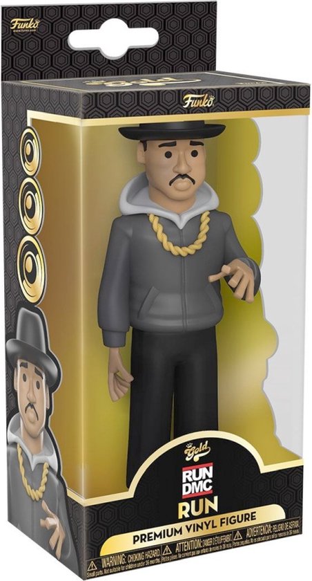 Run DMC Vinyl Gold Figure Run 13 cm | bol