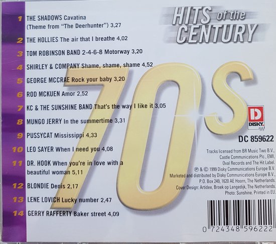 Hits of the Century, Various | Muziek | bol.com