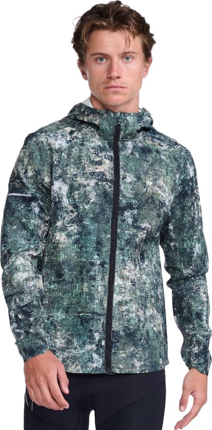 2XU Aero Jacket Hardloopjas Waterafstotend dankzij milieuvriendelijke ...
