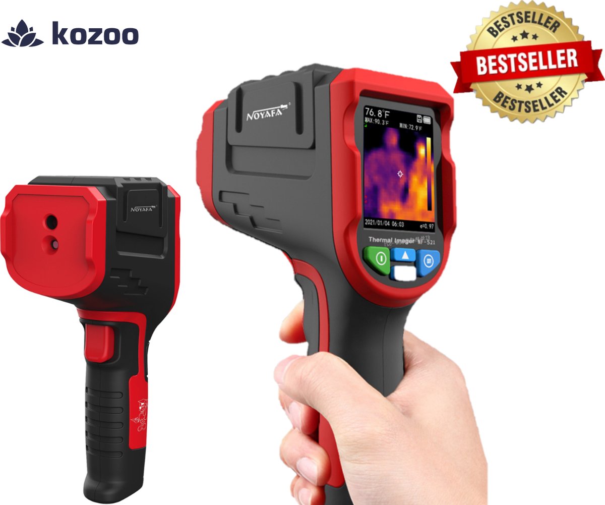 Kozoo - Warmtebeeldcamera - Warmtecamera - warmtemeter - infrarood ...