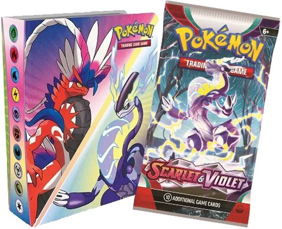 Pokémon TCG Scarlet & Violet Portfolio + Booster pack | Games | bol
