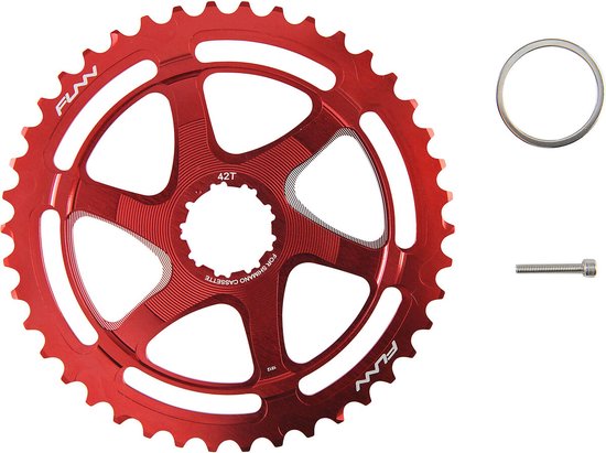 FUNN Conversie Kit 40T 10-speed voor Shimano, rood | bol.com