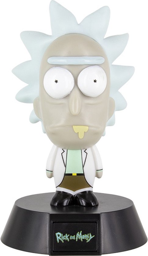Rick and Morty - Rick Icon Lamp - Tafellamp - Nachtlamp | bol