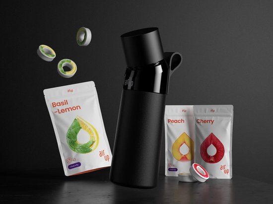 Air Up Drinkfles starterskit - 480 ml Steel Bottle - Inclusief 5 pods ...