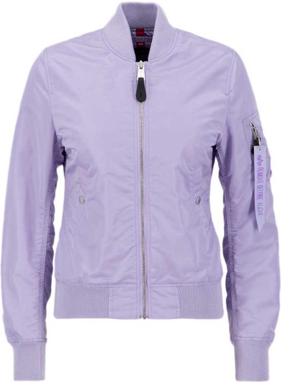 Alpha Industries Ma-1 Vf Lw Jasje Paars XS Vrouw | bol.com
