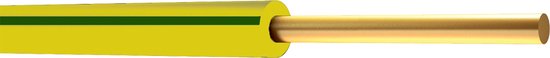 Installatiedraad - VD Draad - Aardedraad - 1.5mm - H07V-U - Geel/Groen ...