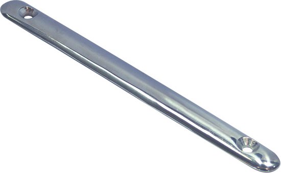 Stootlijst halfrond en massief, 13x450mm RVS-316 (A4) | bol