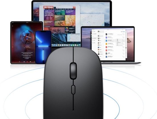 Draadloze Computermuis - Met Bluetooth - Computermuis - Muis - Voor ...