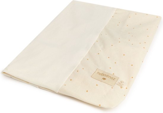 Nobodinoz aankleedkussenhoes - honey sweet dots | bol