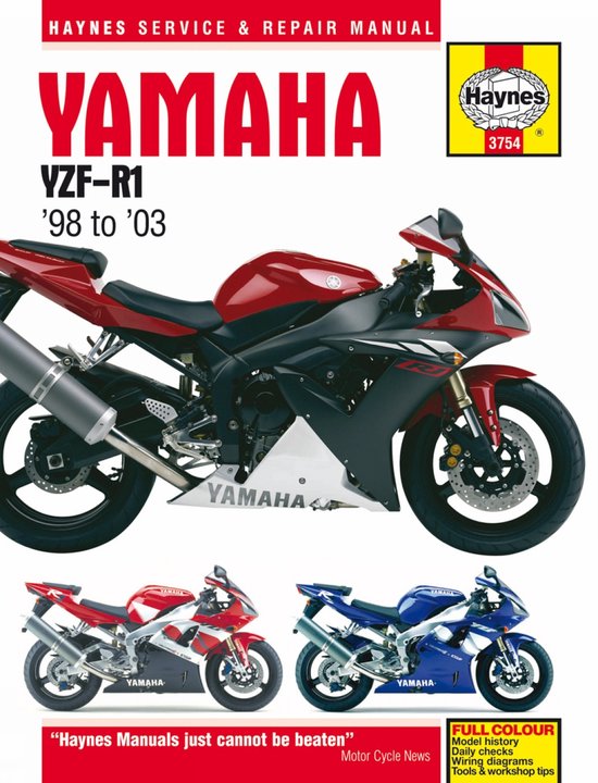 Yamaha YZF-R1 (98 - 03) Haynes Repair Manual, Haynes Publishing | 9781785213427 | Boeken | bol.com