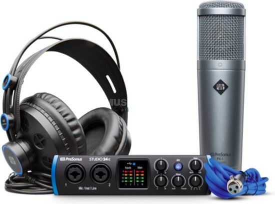 Presonus Studio 24c, PX1 & HD7 Bundle (Inc XLR Cable) | bol.com