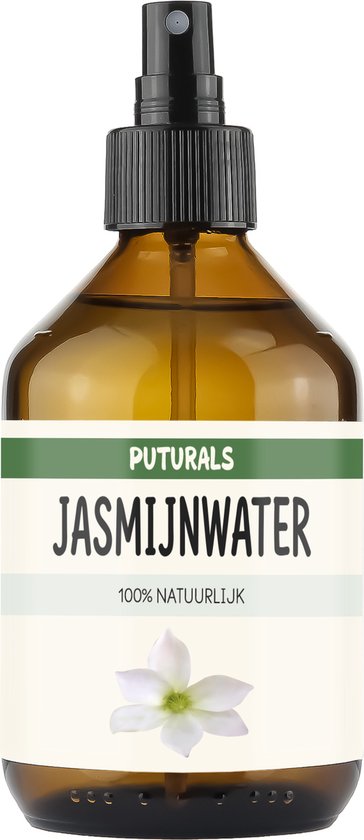 Jasmijnwater 100% Natuurlijk & Puur - 299ml - Jasmijn Hydrolaat Bevat ...