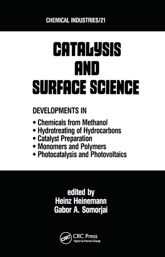 Chemical Industries- Catalysys and Surface Science | 9780367451691 ...
