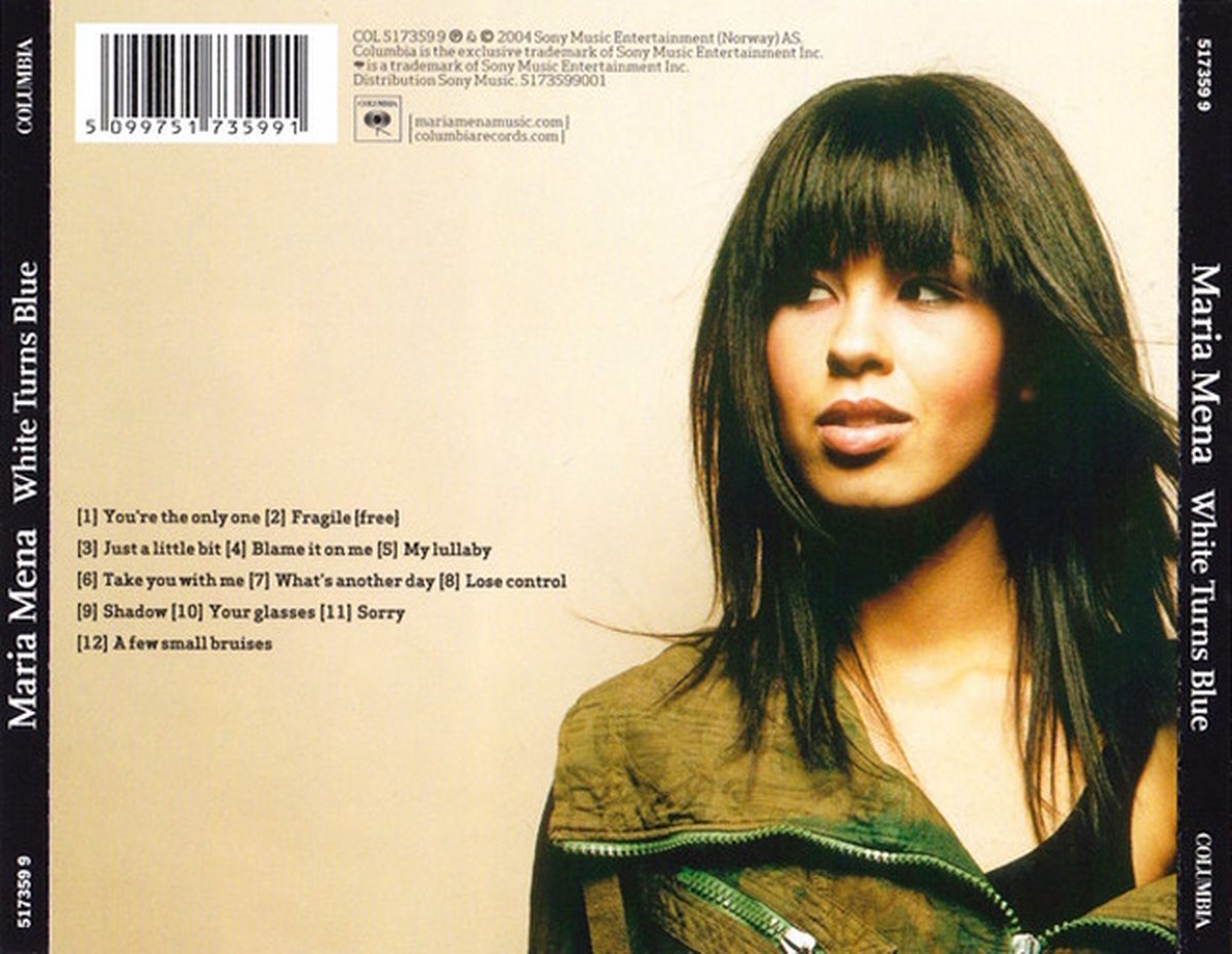 White Turns Blue, Maria Mena | CD (album) | Muziek | bol.com