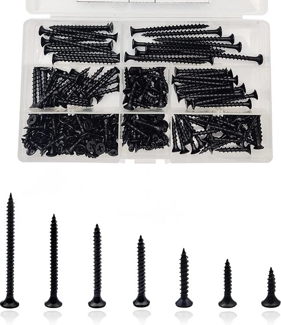 zelftappende schroeven-assortimentset / universal screw assortment box ...
