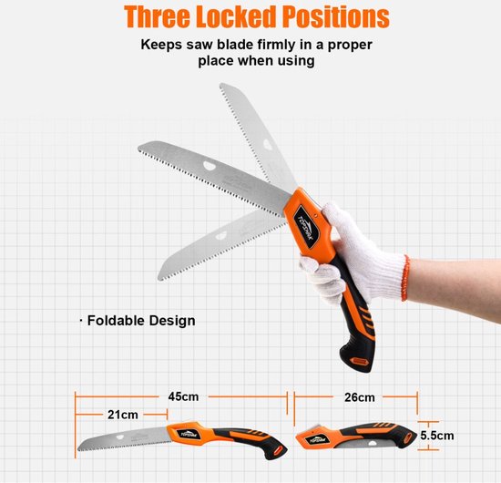 Opvouwbare handzaag | bol.com