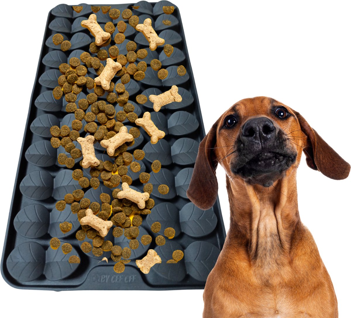 Likmat Hond en Kat - Snuffelmat Hond - Anti Schrokbak Hond en Kat ...
