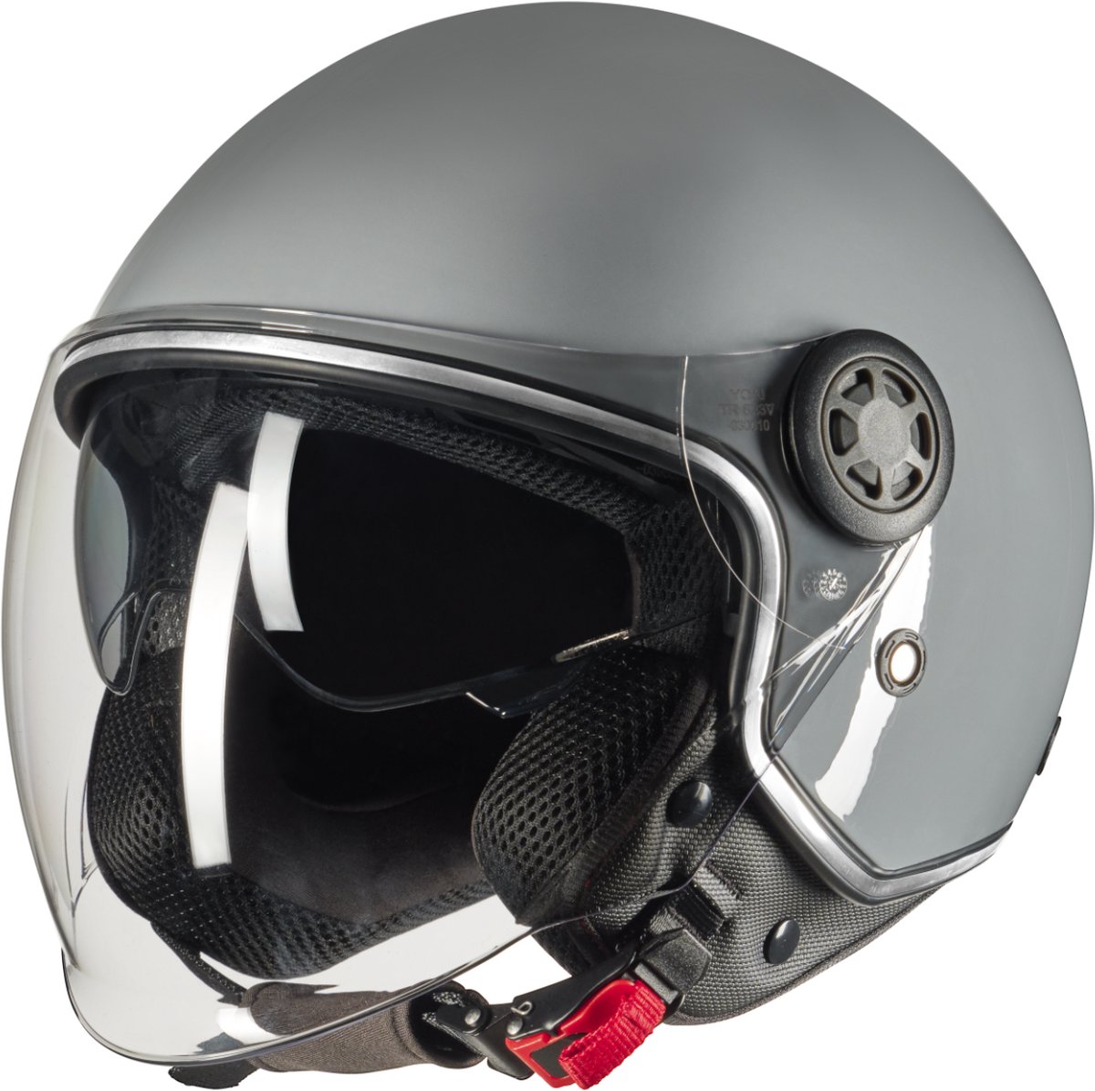VINZ Pavia Casque Scooter avec double visière / Casque Jet / Casque de ...
