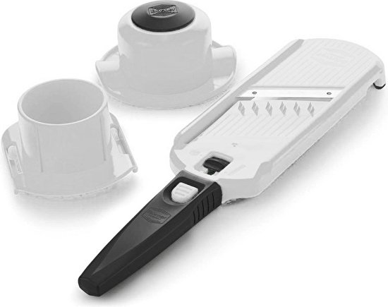 Börner Multi Dicer met Food Holder - Groentesnijder en Rasp - Wit | bol