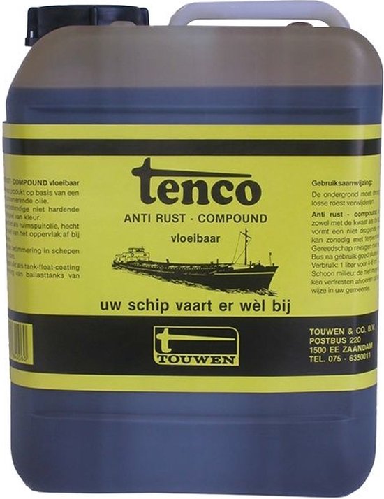 Tenco anti rust compound vloeibaar 5 liter | bol