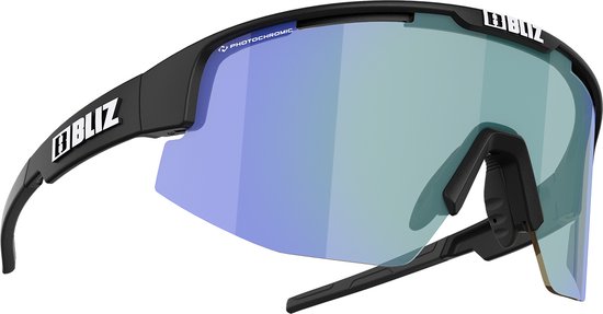 Bliz Matrix Nano Optics Bril Matt Black - Brown W Blue Multi ...