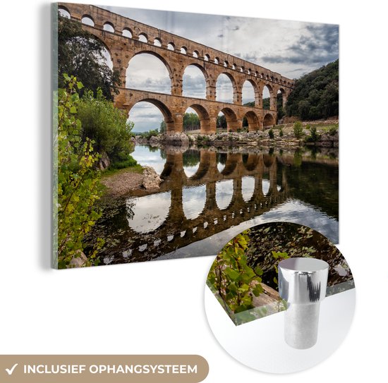 MuchoWow® Glasschilderij 120x80 cm - Schilderij acrylglas ...
