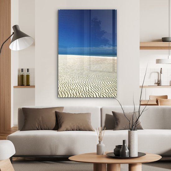 MuchoWow® Glasschilderij 80x120 cm - Schilderij acrylglas - Een ...