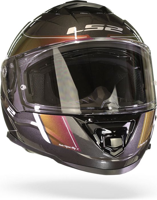 LS2 FF800 Storm Velvet Zwart Rainbow Integraalhelm - Maat S | bol.com