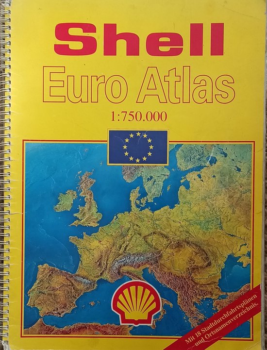 Shell Euro-Atlas, Shell | 9783875045994 | Boeken | bol